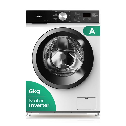 Lavadora SVAN SL6104AIDV | 6Kg | 1000rpm | Blanco